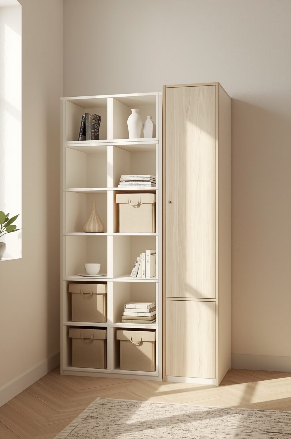 Modular Storage Units - Stackable Cube Organizer System