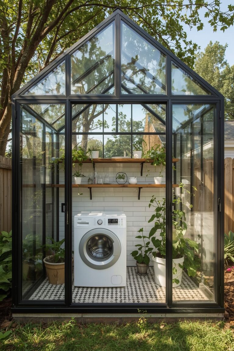 47 Outdoor Small Space Laundry Room Ideas for a Refined Look