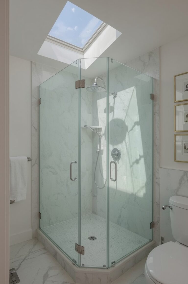 41 Small Space Saving Corner Showers Ensuite Bathroom Ideas