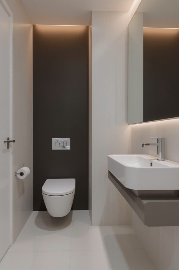 49 Brilliant Small Space Toilet Ideas to Transform Compact Bathrooms