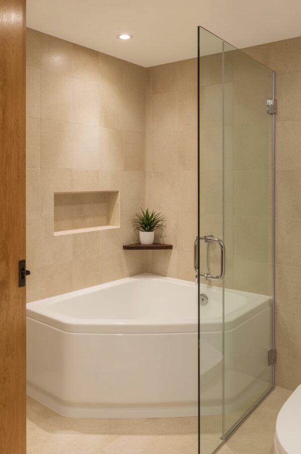 57 Brilliant Small Space Saving Bathroom Ideas With Tub