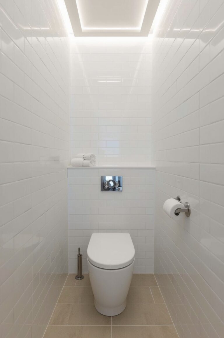 49 Brilliant Small Space Toilet Ideas to Transform Compact Bathrooms