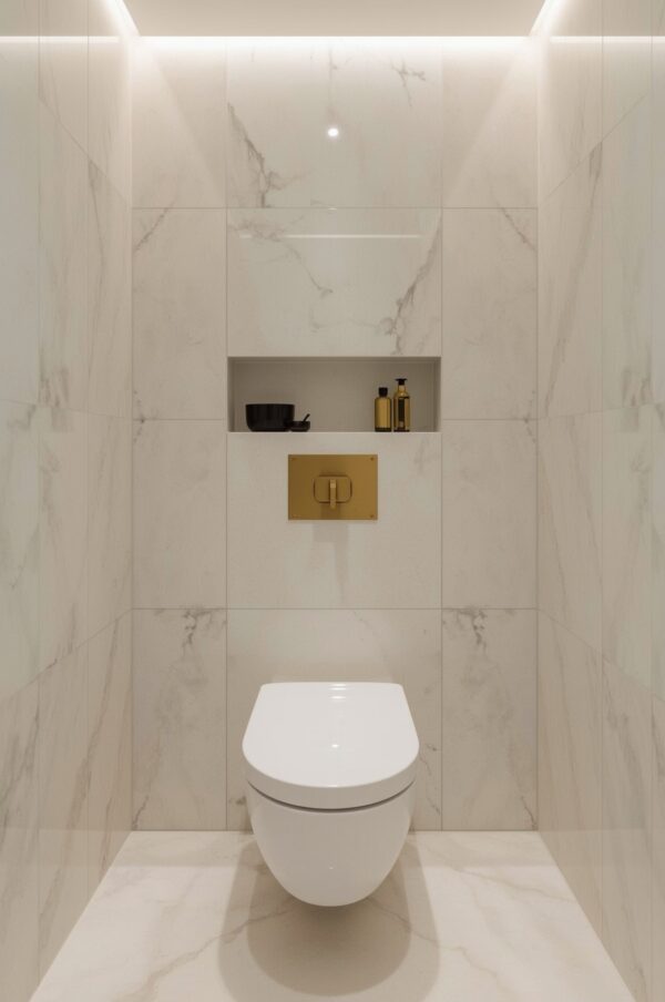 49 Brilliant Small Space Toilet Ideas to Transform Compact Bathrooms