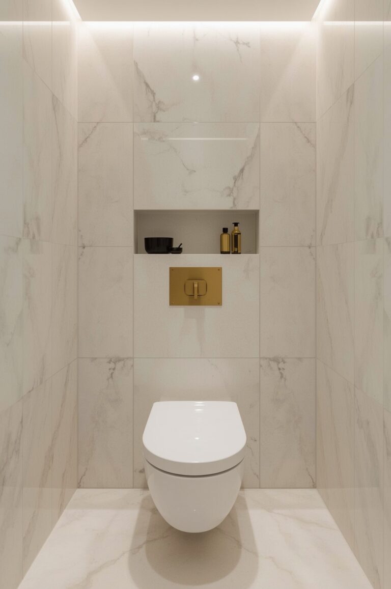 49 Brilliant Small Space Toilet Ideas to Transform Compact Bathrooms