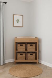35 Genius Small Space Changing Table Ideas for Modern Nurseries